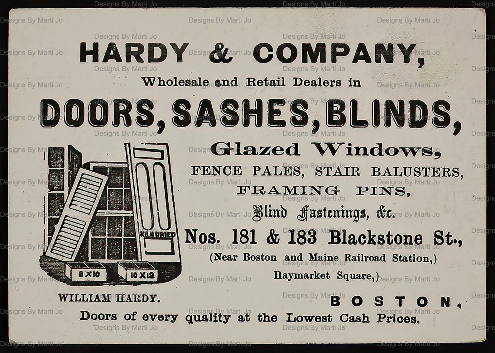 50 Vintage Business Cards Set 2 Printable Antique JPG - Etsy