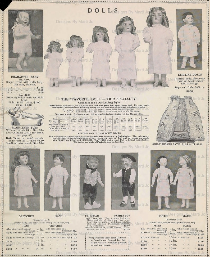 10 Vintage Printable Toy Catalog JPG Pages Set 2 Budget - Etsy