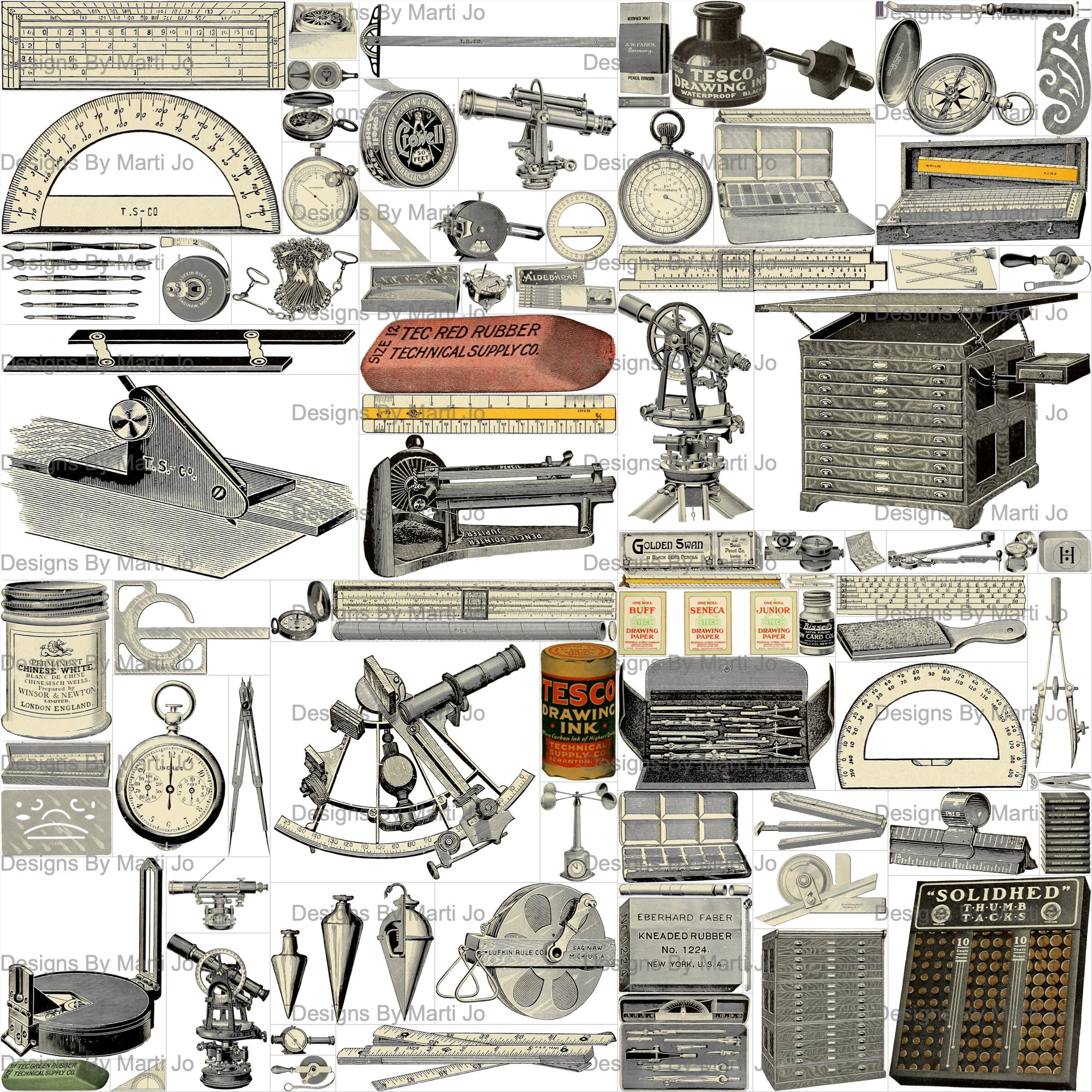 Antique Surveying Equipment