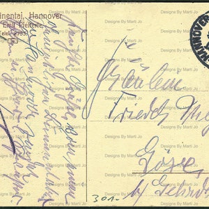 Vintage Filled Out Postcards Set | 50 Printable Antique Handwritten ...