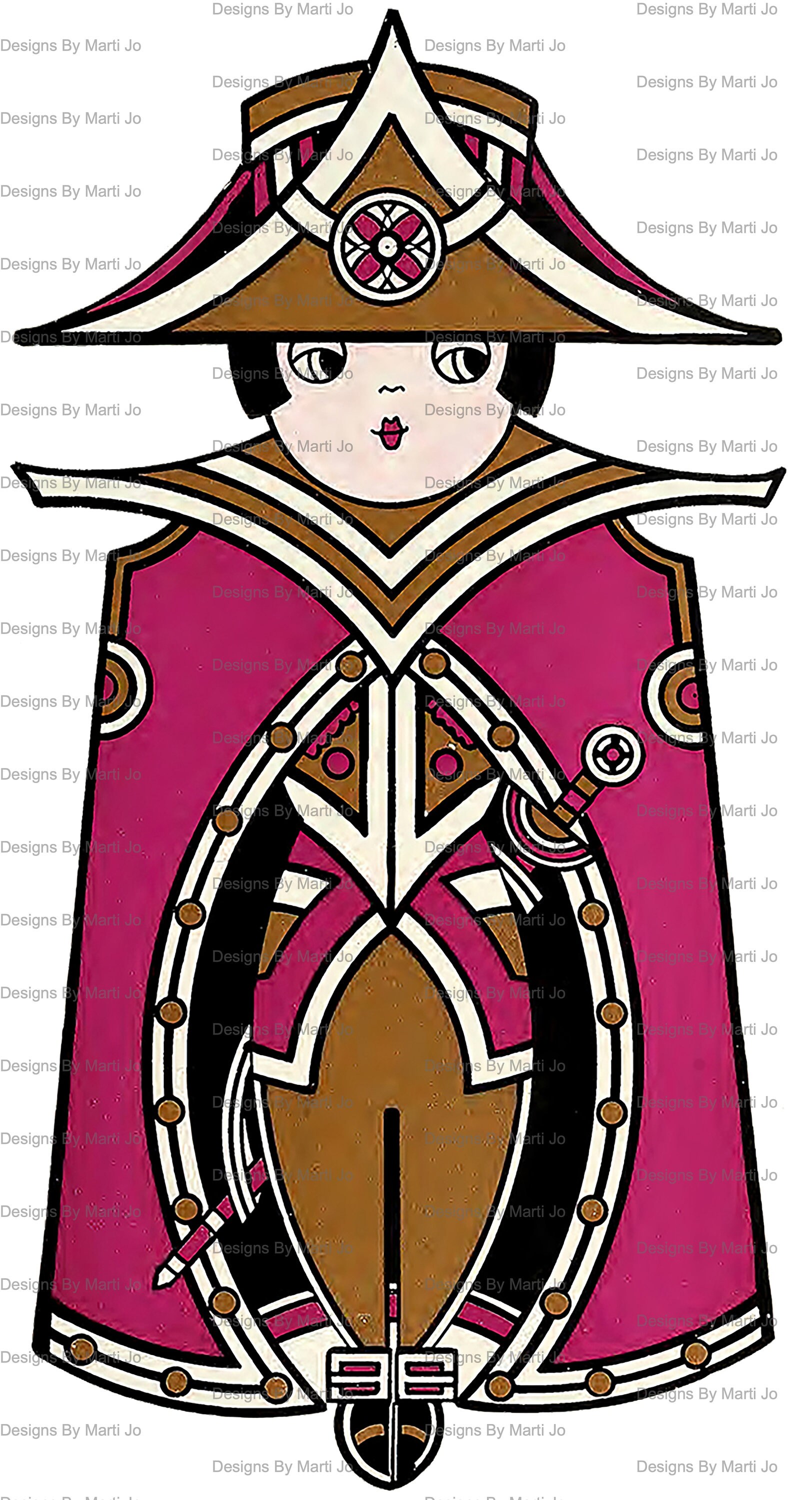 Colorful Whimsical People Clip Art 38 Printable Fussy Cut - Etsy