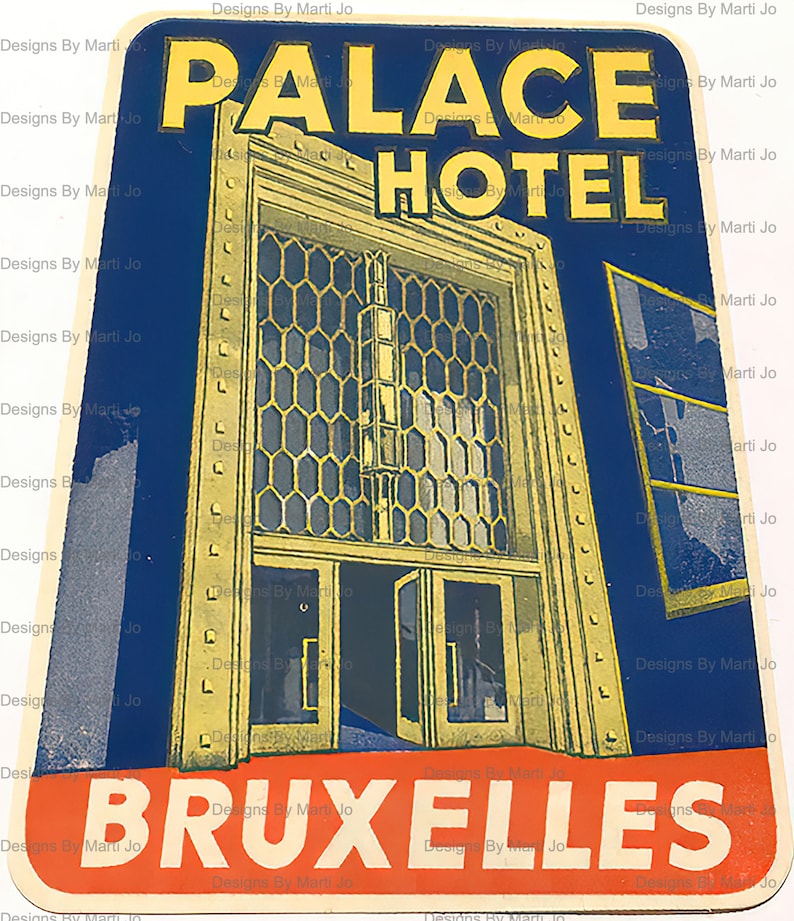 Printable Vintage Luggage Labels Kit 3 50 Printable Vintage - Etsy