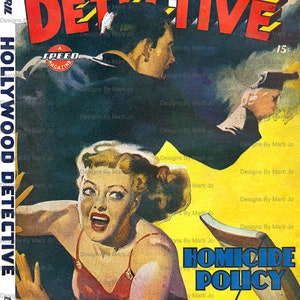 Vintage Detective Magazine Covers | 50 Crime Pulp Magazine Covers ...