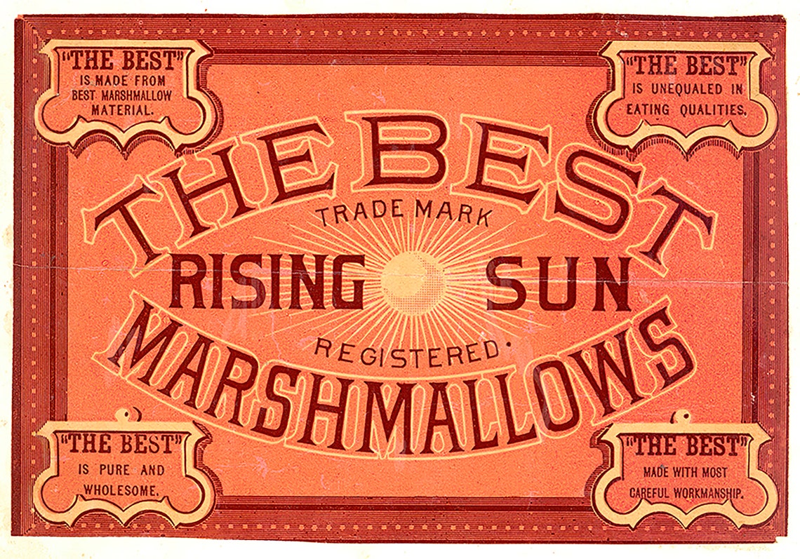 Vintage Candy Labels Kit 2 60 Printable Candy and Cocoa - Etsy