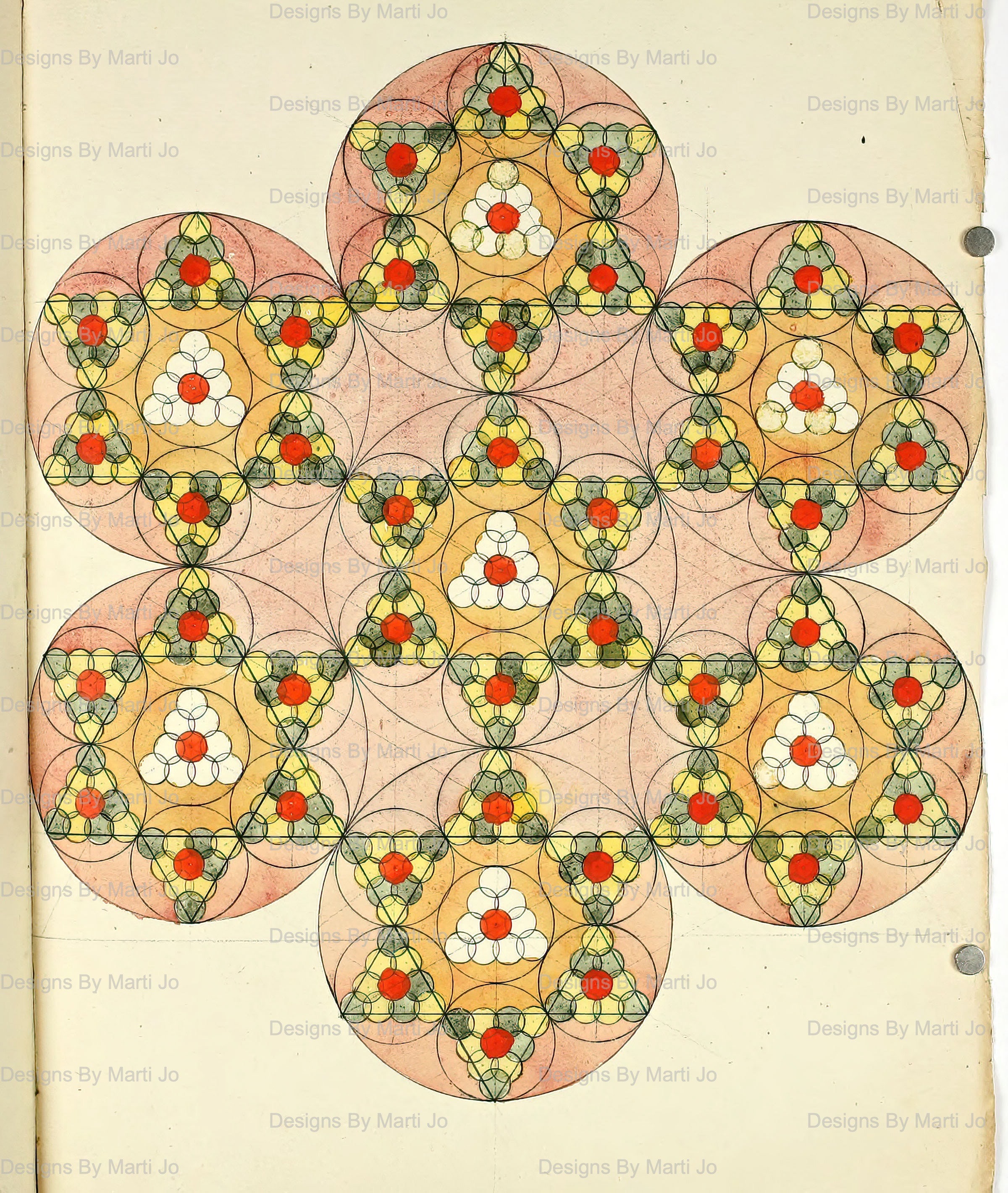 Vintage Sacred Geometry Printable Paper 13 Vintage Geometric - Etsy