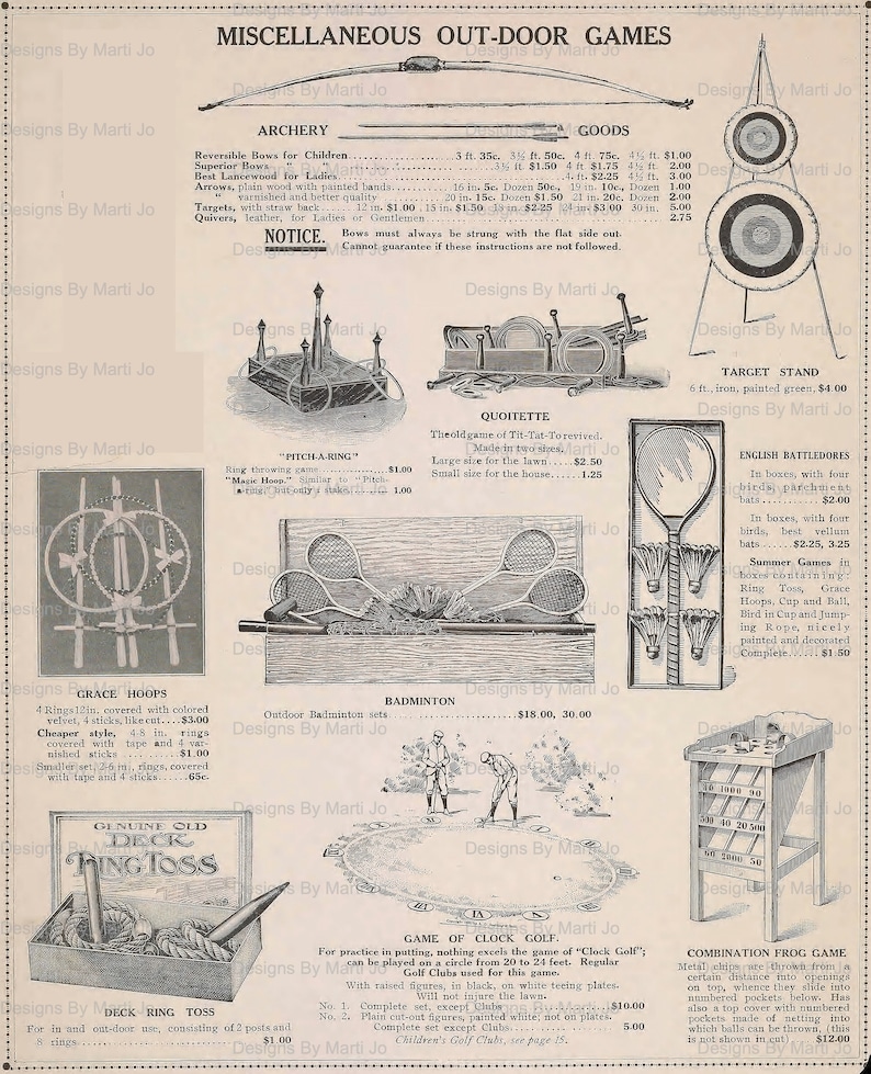 10 Vintage Printable Toy Catalog JPG Pages Set 2 Budget - Etsy