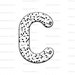 Musical Note Alphabet Printable Musical Note Letters, Numbers, Symbols ...
