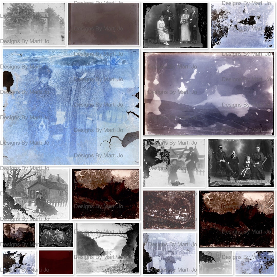 Vintage Distressed Photographs 20 Printable Grunge Photos JPG Files ...