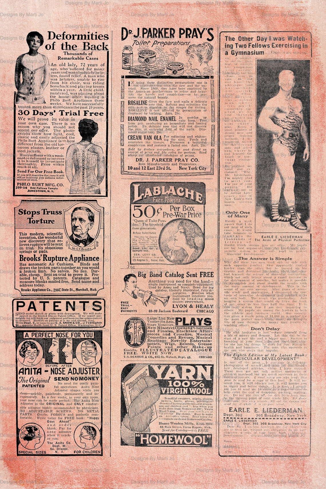 Vintage Ads Overlays Set 1 10 Vintage Magazine Advertisement | Etsy