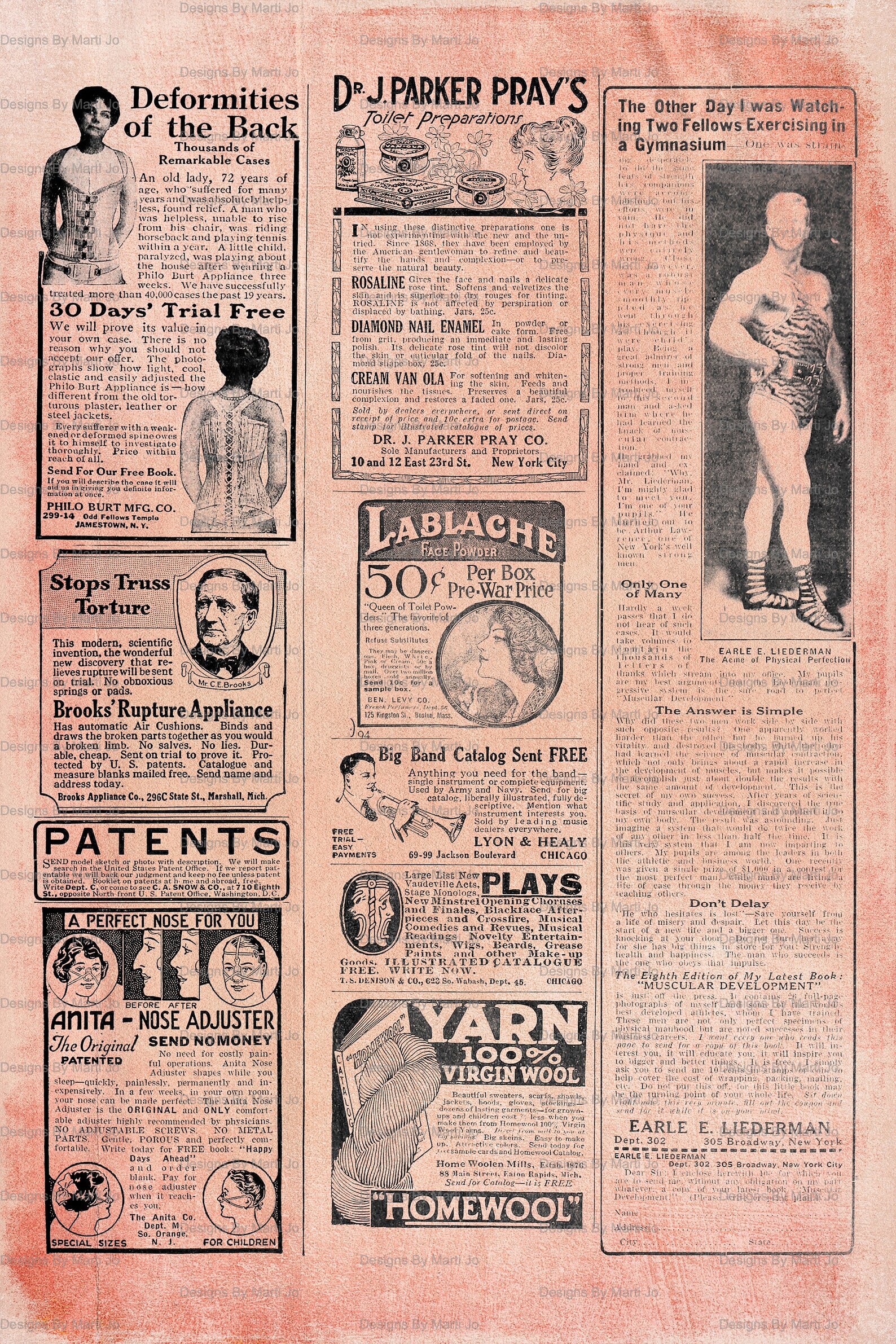 Vintage Ads Overlays Set 1 10 Vintage Magazine Advertisement ...