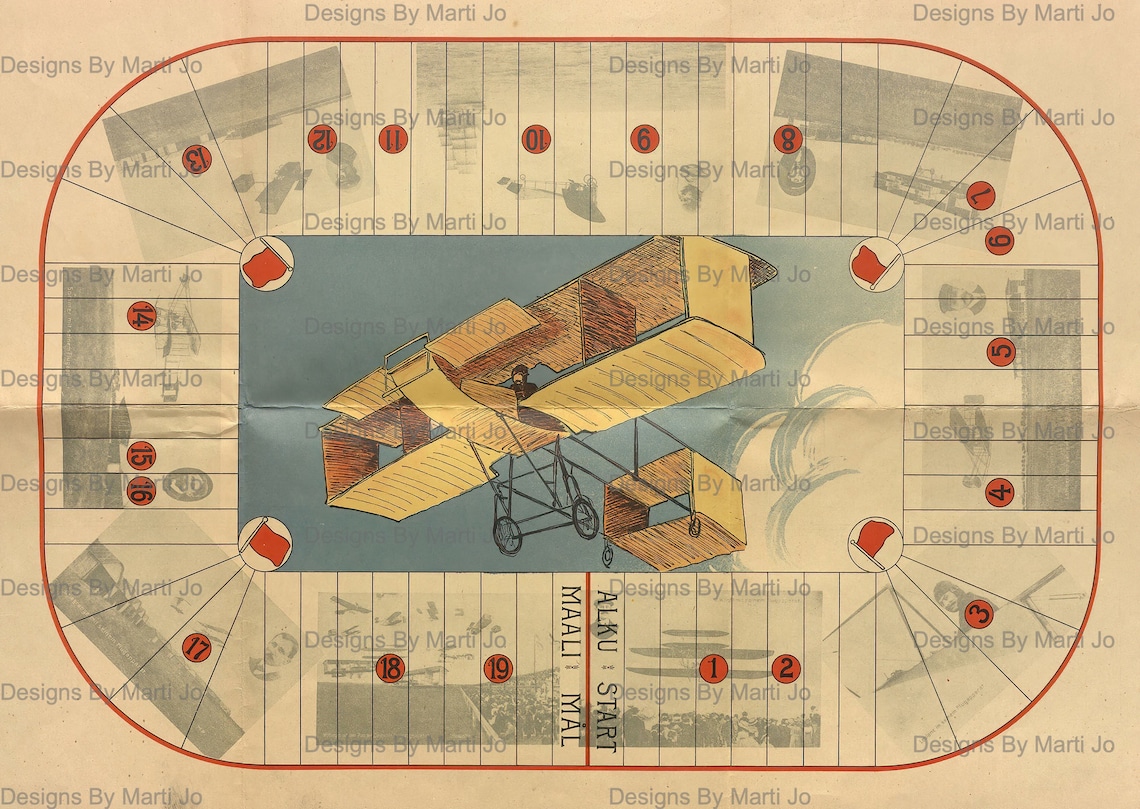 68 Vintage Printable Paper Game Pages Antique Foreign Paper - Etsy