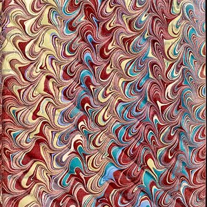 35 Vintage Printable Book Endpapers JPG Pages Set 2 | Budget Decorative ...