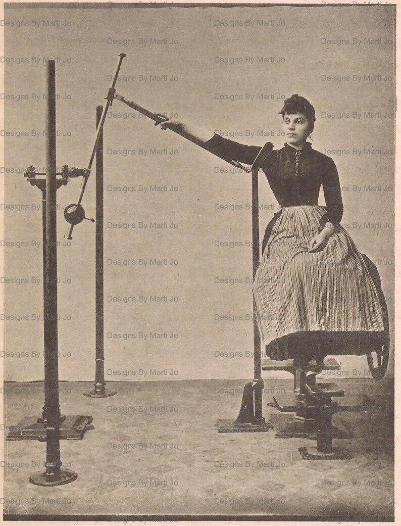 Vintage Weird Exercise Machines Printable Wacky Exercise - Etsy