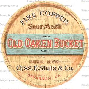 Old Whiskey Labels Set 1 | 70 Digital Vintage Liquor Labels | BONUS ...