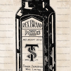 Vintage Grocery Items Overlays | 60 Individual PNG Files of Grocery ...