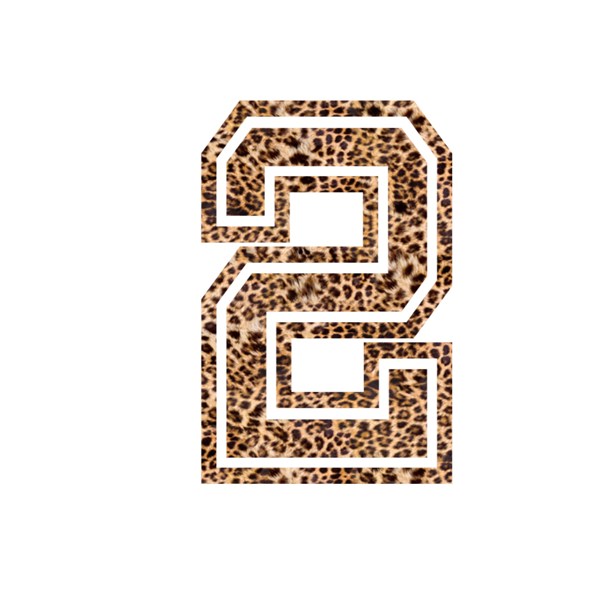 Leopard Varsity Letters Digital Clipart | Printable Leopard Fur Varsity ...