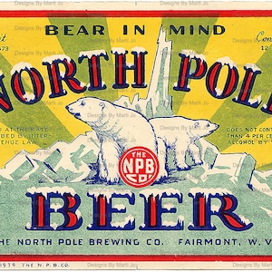 Vintage Beer Labels Set 2 | 26 Printable Old Beer Labels | Retro Beer ...