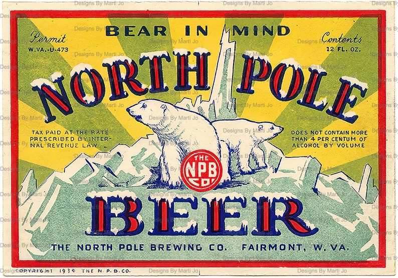 Vintage Beer Labels Set 2 26 Printable Vintage Beer Labels - Etsy