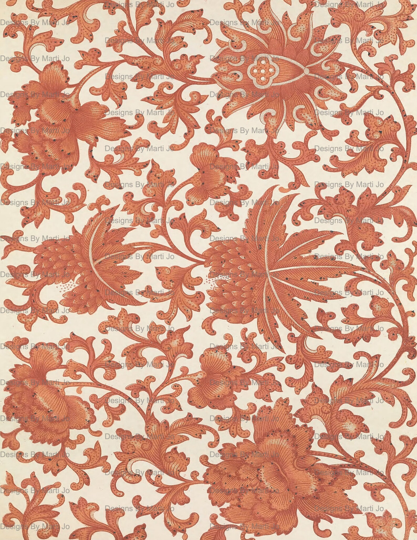 Vintage Chinese Wallpaper Patterns 12 Printable Antique - Etsy