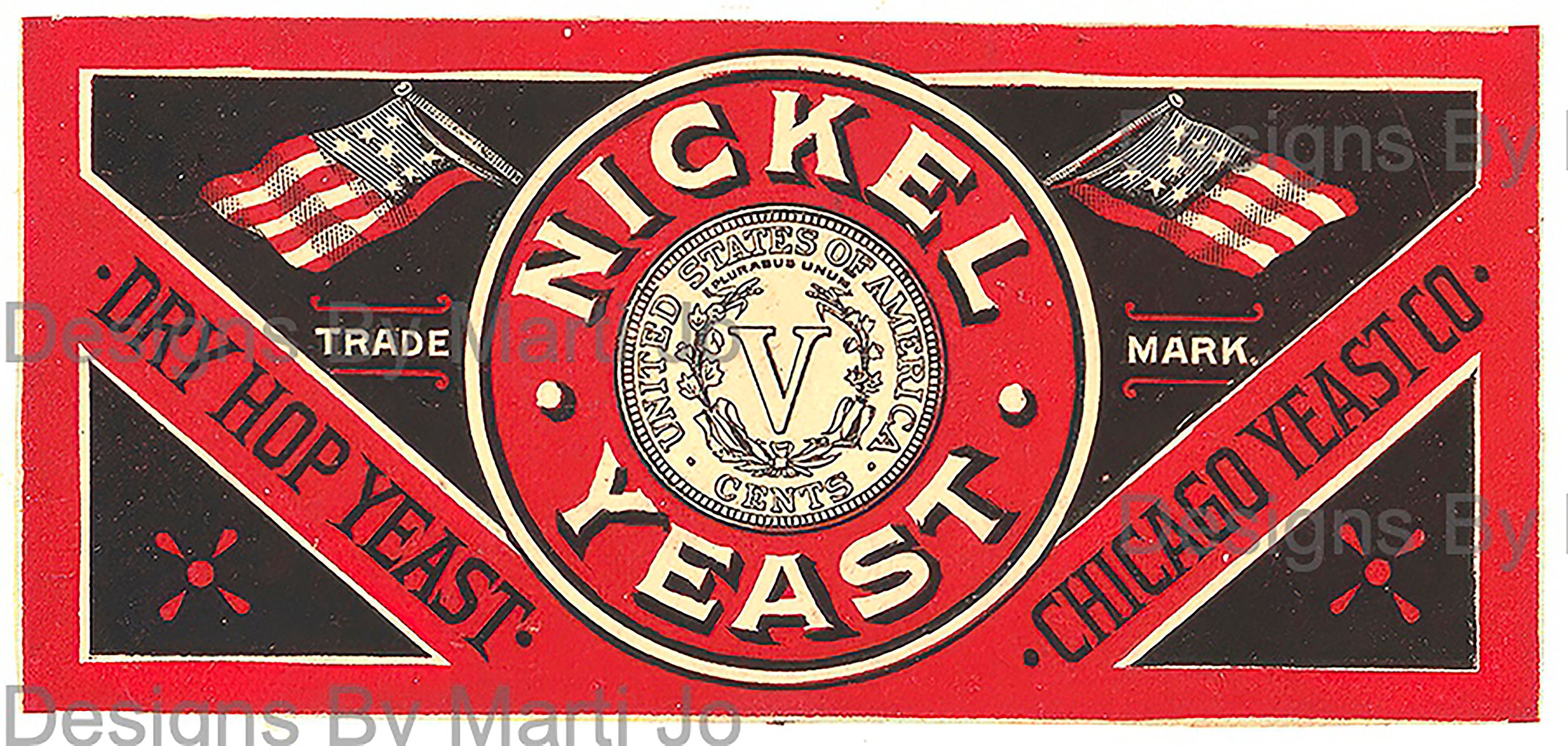 Vintage Baking Powder and Yeast Labels | 35 Digital Vintage Food Labels ...
