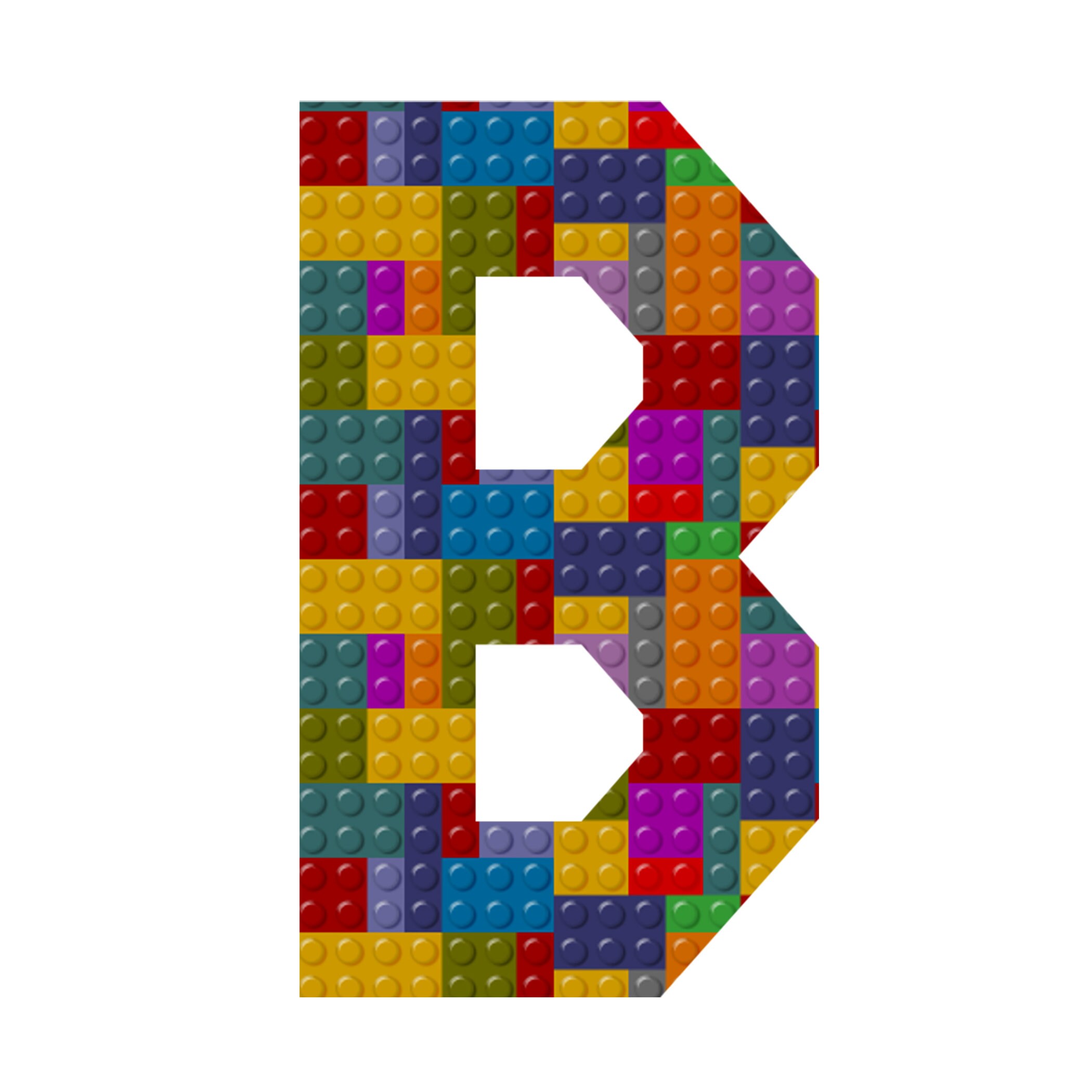 Large Toy Plastic Bricks Alphabet Letters Digital Clipart - Etsy