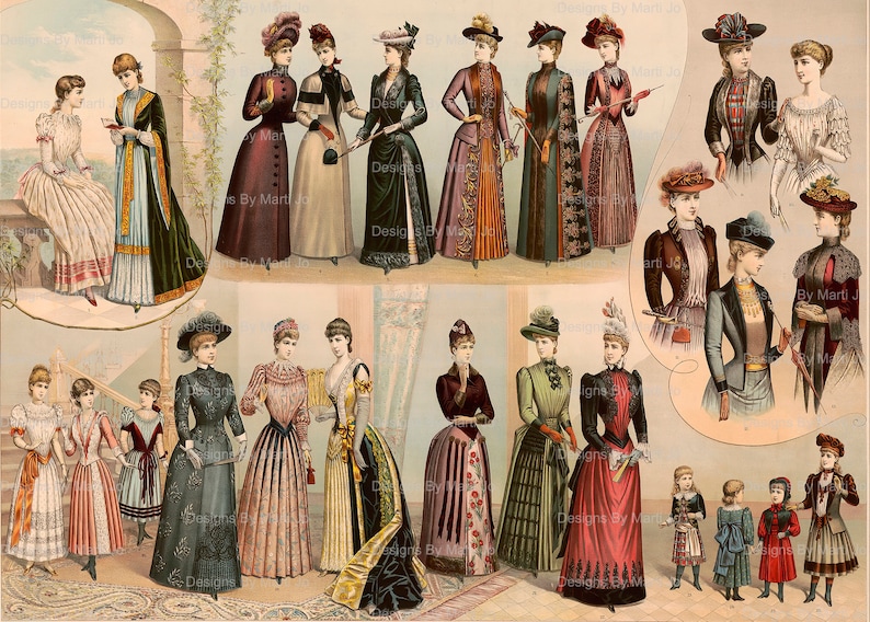 10 Vintage People Collage Set 2 Printable Antique People - Etsy