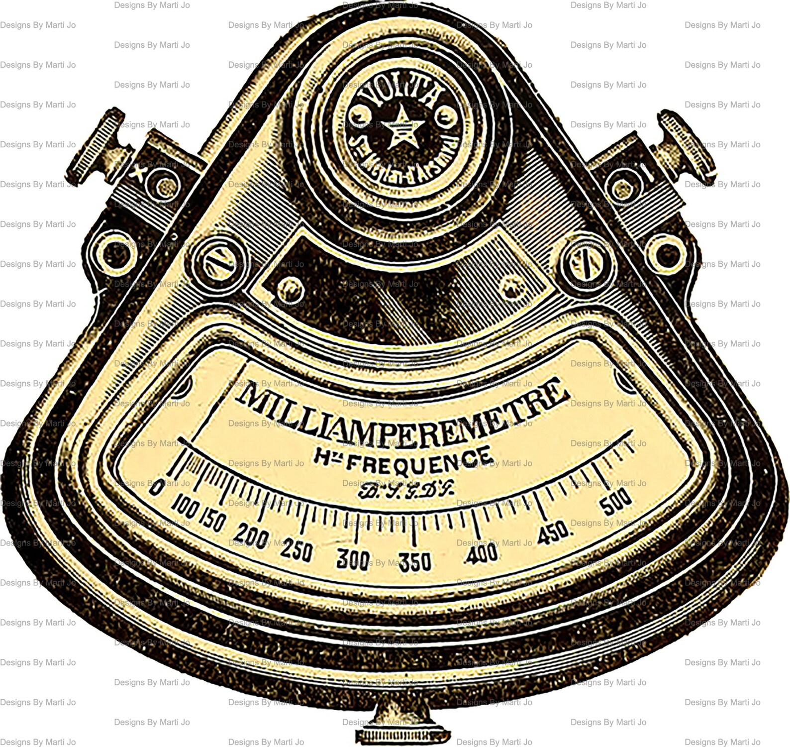 Printable Vintage Gauges | Vintage Steampunk Dials JPG and PNG Files ...