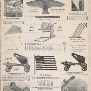 10 Vintage Printable Toy Catalog JPG Pages Set 2 | Budget Vintage ...