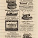 Vintage Typewriter Ads Overlays | 10 Vintage Advertisements Transparent ...