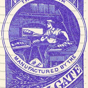 Vintage Baking Powder and Yeast Labels Set 2 | 35 Digital Retro Food ...