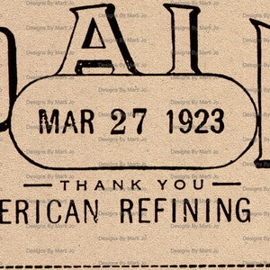 Vintage Rubber Stamp Overlays Set 2 | 50 Individual PNG Files of ...