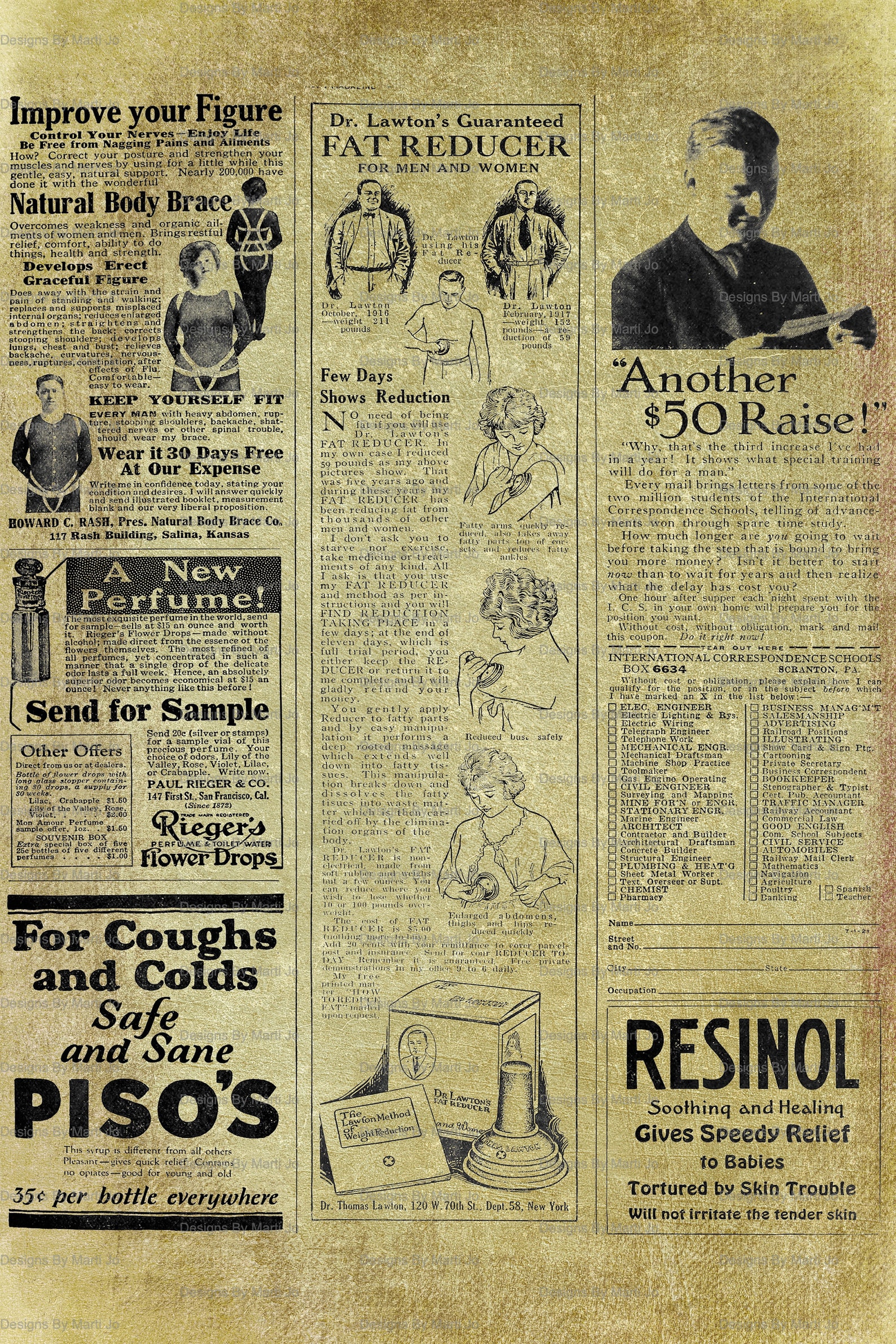 Vintage Ads Overlays Set 1 10 Vintage Magazine Advertisement ...