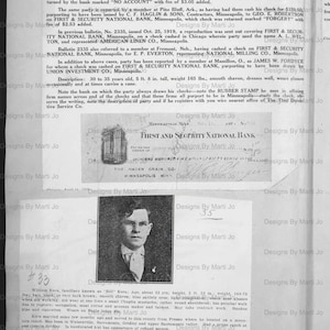 30 Police True Crime Scrapbook JPG Pages | 1920 Crime Junkie Journal ...