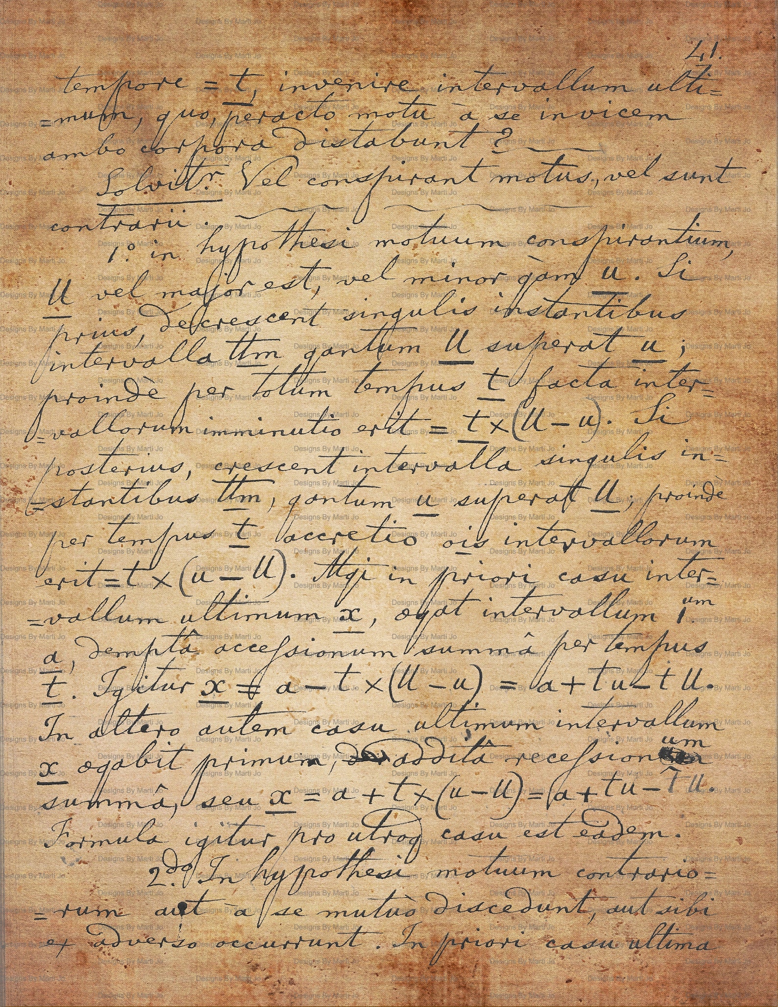 Vintage Handwriting Overlays Set 2 15 Vintage Transparent - Etsy