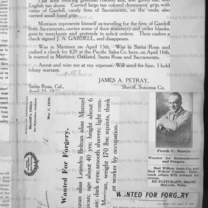 30 Police True Crime Scrapbook JPG Pages | 1920 Crime Junkie Journal ...