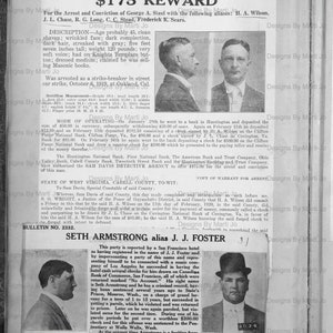 30 Police True Crime Scrapbook JPG Pages | 1920 Crime Junkie Journal ...