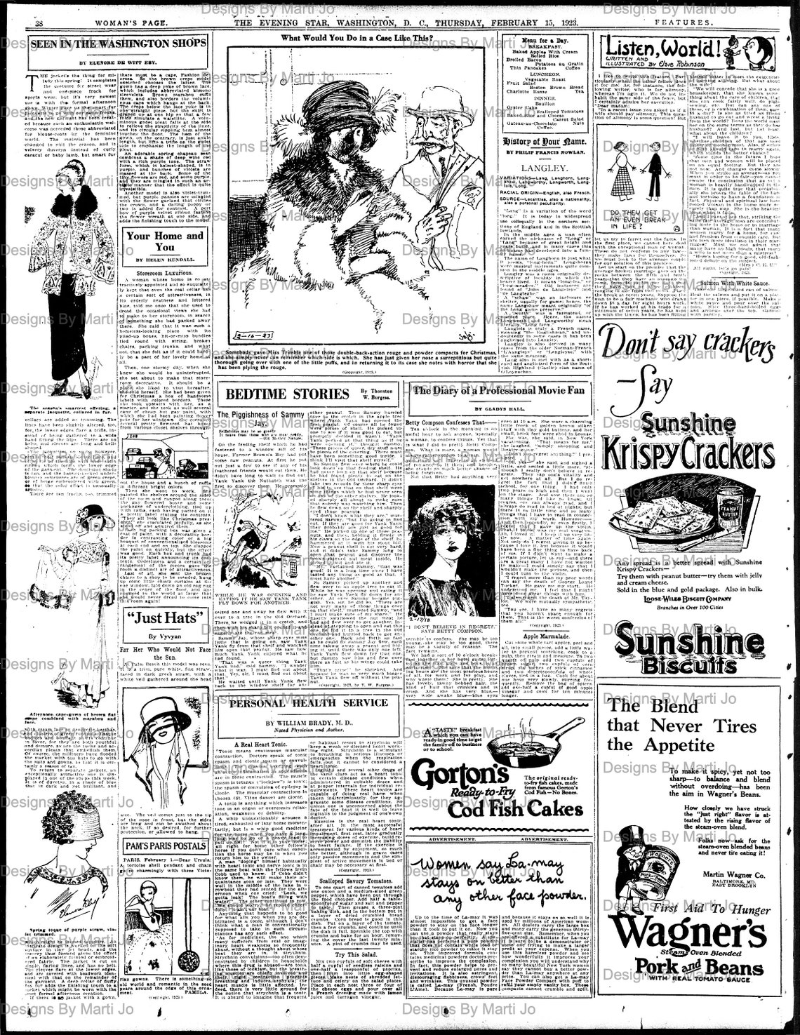 Vintage Newspaper Ads PNG Overlays 10 Vintage Collage | Etsy