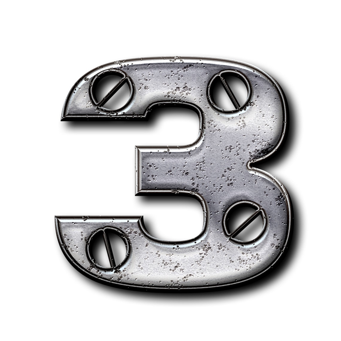 Metal Plate Letters Digital Clipart Printable Distressed - Etsy