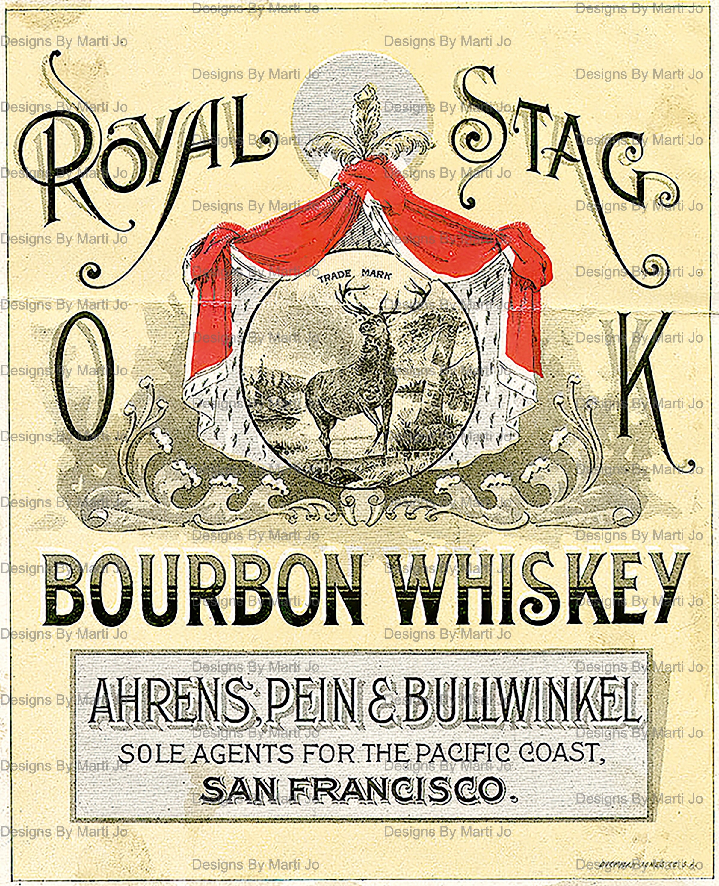 Vintage Whiskey Labels Set 2 | 50 Digital Old Whiskey Labels | BONUS ...