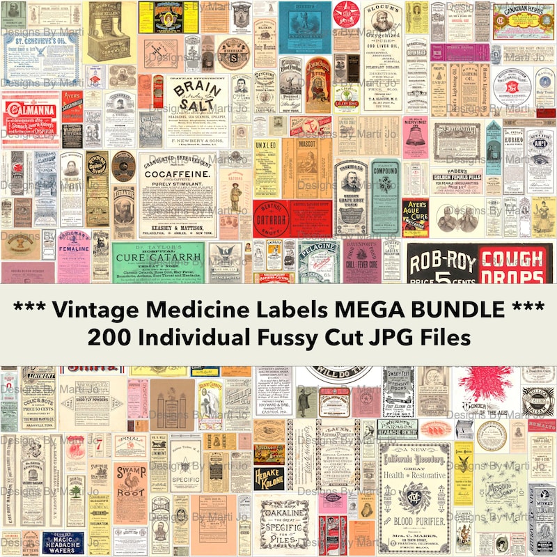 Antique Medicine - Etsy