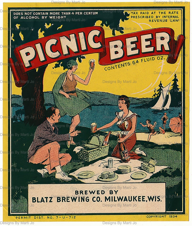 Vintage Beer Labels Set 2 26 Printable Vintage Beer Labels - Etsy