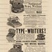 Vintage Typewriter Ads Overlays | 10 Vintage Advertisements Transparent ...