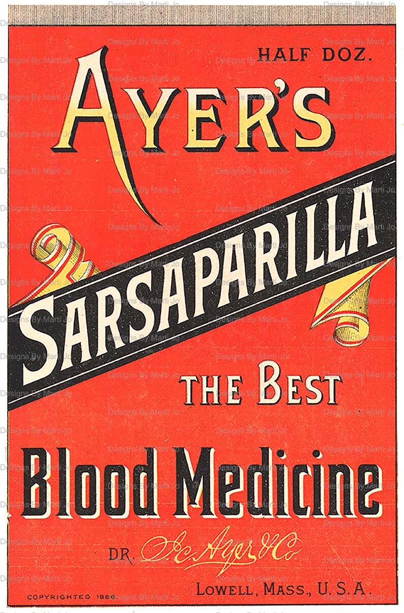 Vintage Old Medicine Labels Kit 3 50 Printable Vintage - Etsy