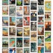 Printable Miniature Vintage Travel Posters Super Bundle | 200 Printable ...