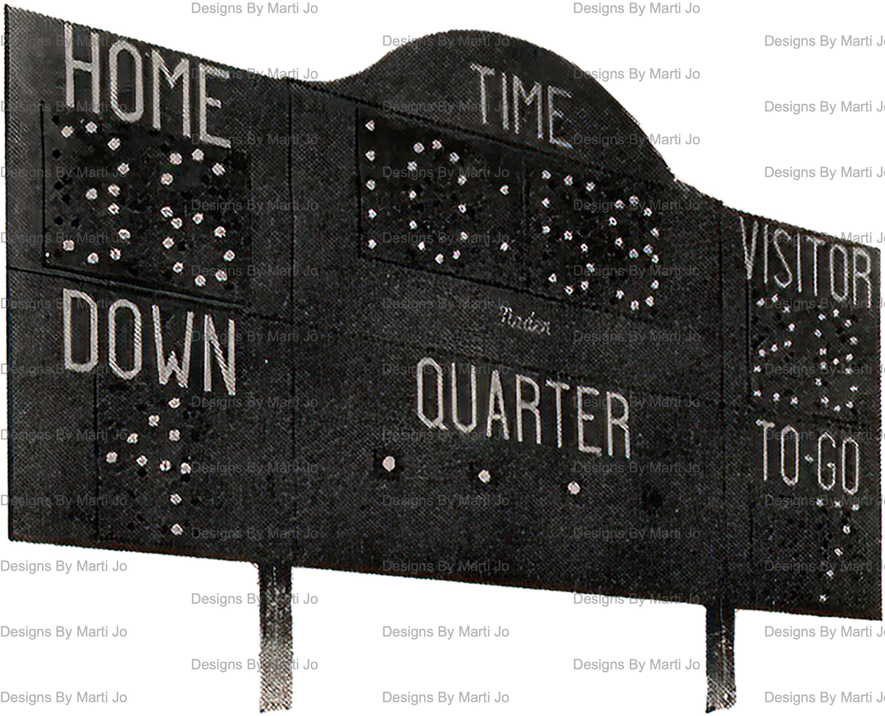 Baseball Scoreboard Clip Art Black And White
