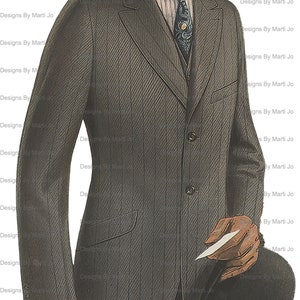 Vintage Fussy Cut Men's Fashion Images - 1922 Fashion Clothes | 25 ...