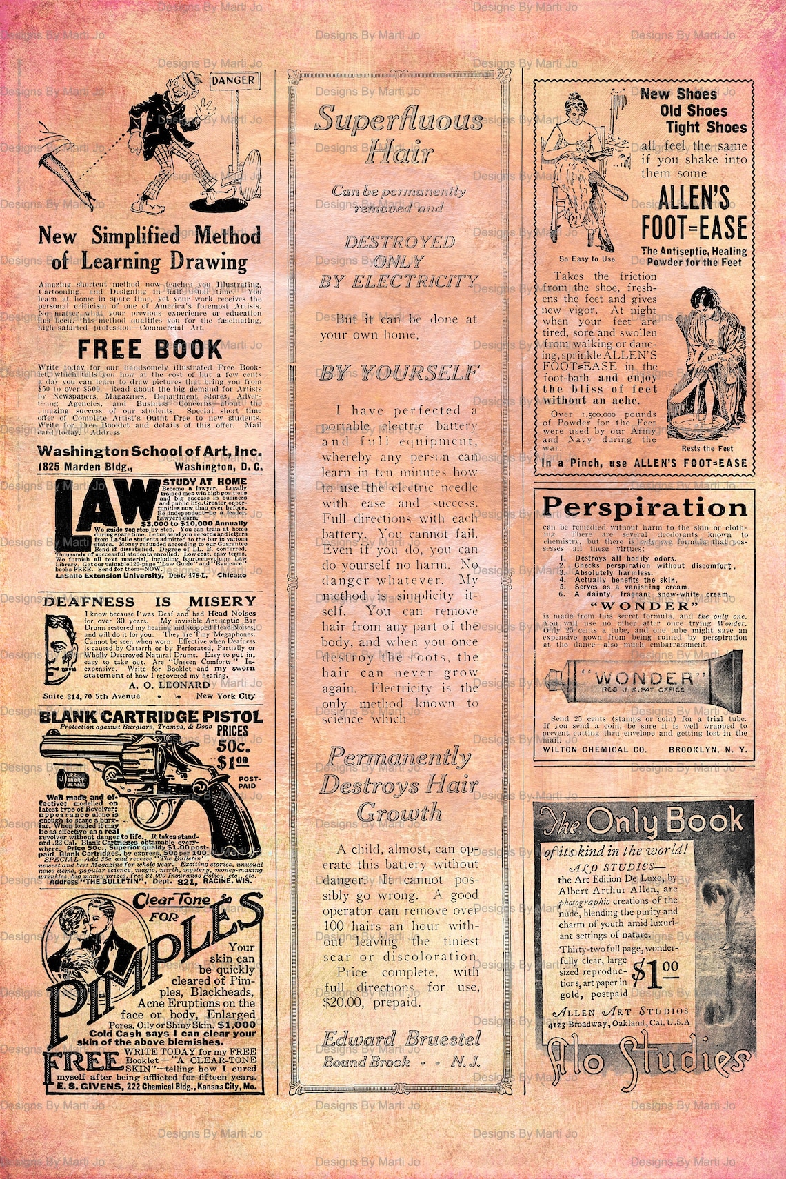 Vintage Ads Overlays Set 1 10 Vintage Magazine Advertisement | Etsy