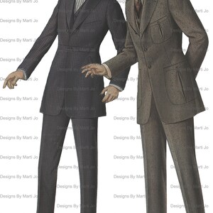 Vintage Fussy Cut Men's Fashion Images - 1922 Fashion Clothes | 25 ...