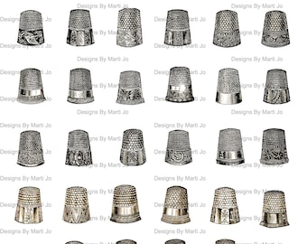 Antique Thimbles - Etsy