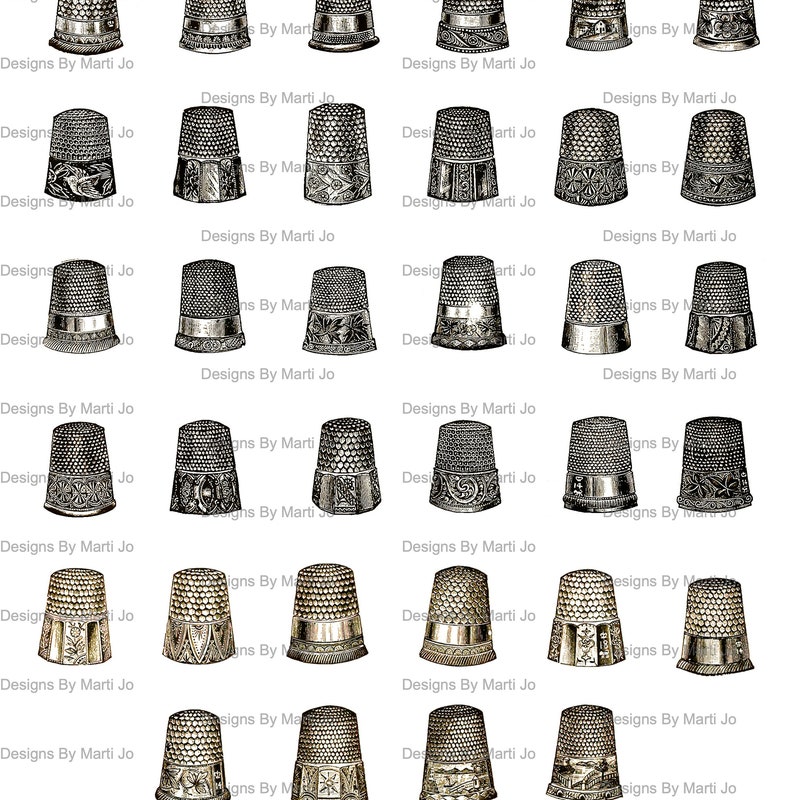 Antique Thimble - Etsy